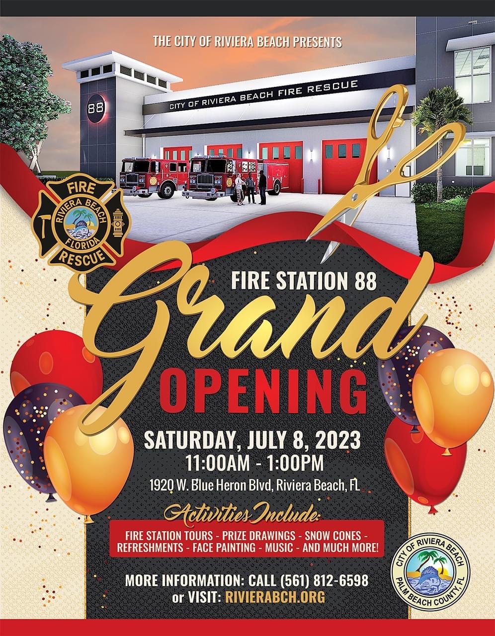 Fire station 88 Grand Opening – The Activist Calendar