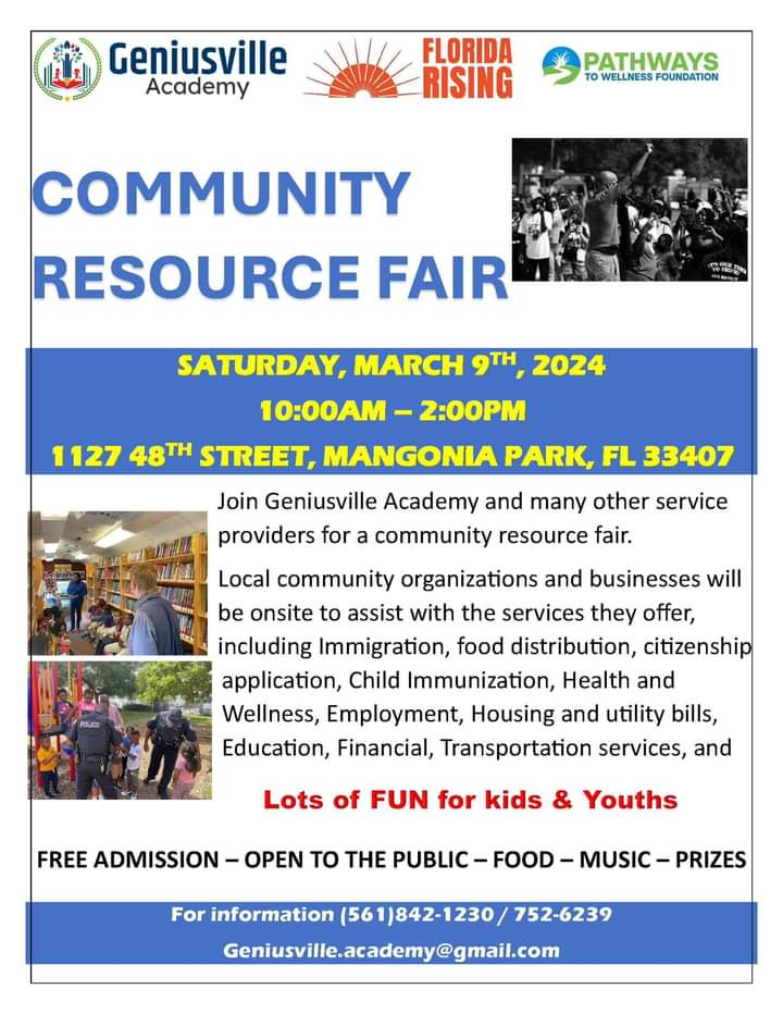 Community Resource Fair – The Activist Calendar